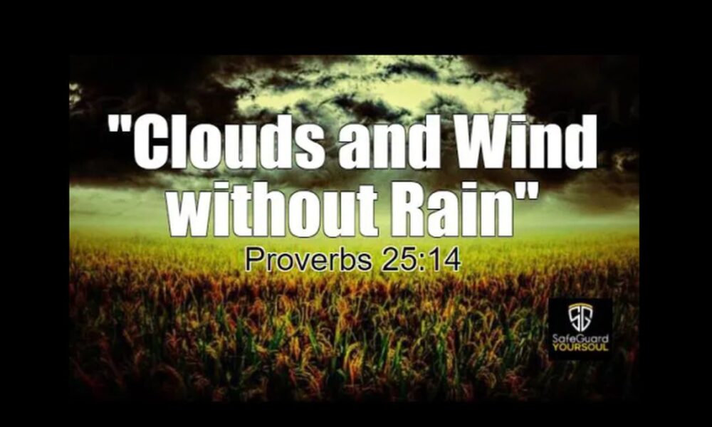 Clouds and Wind Without Rain [video] - SafeGuardYourSoul