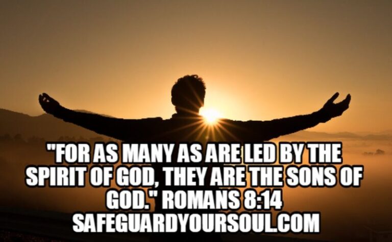 How to Know You are being Led by the Spirit - SafeGuardYourSoul