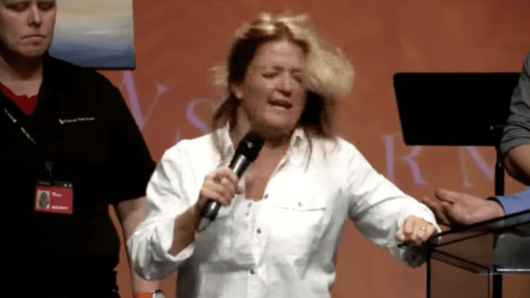 Bizarre: The Shaking "Prophetess" Stacy Campbell [video ...