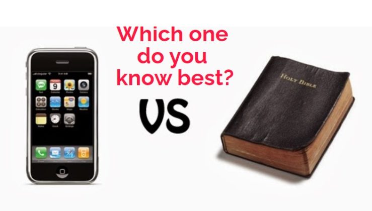 Your Cell Phone vs The Bible - SafeGuardYourSoul