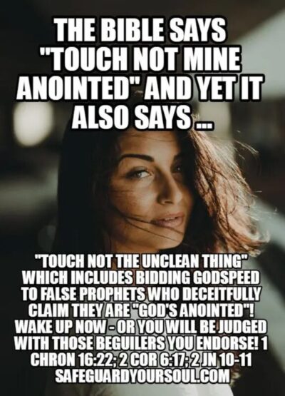 "Touch Not Mine Anointed" - In Context! - SafeGuardYourSoul